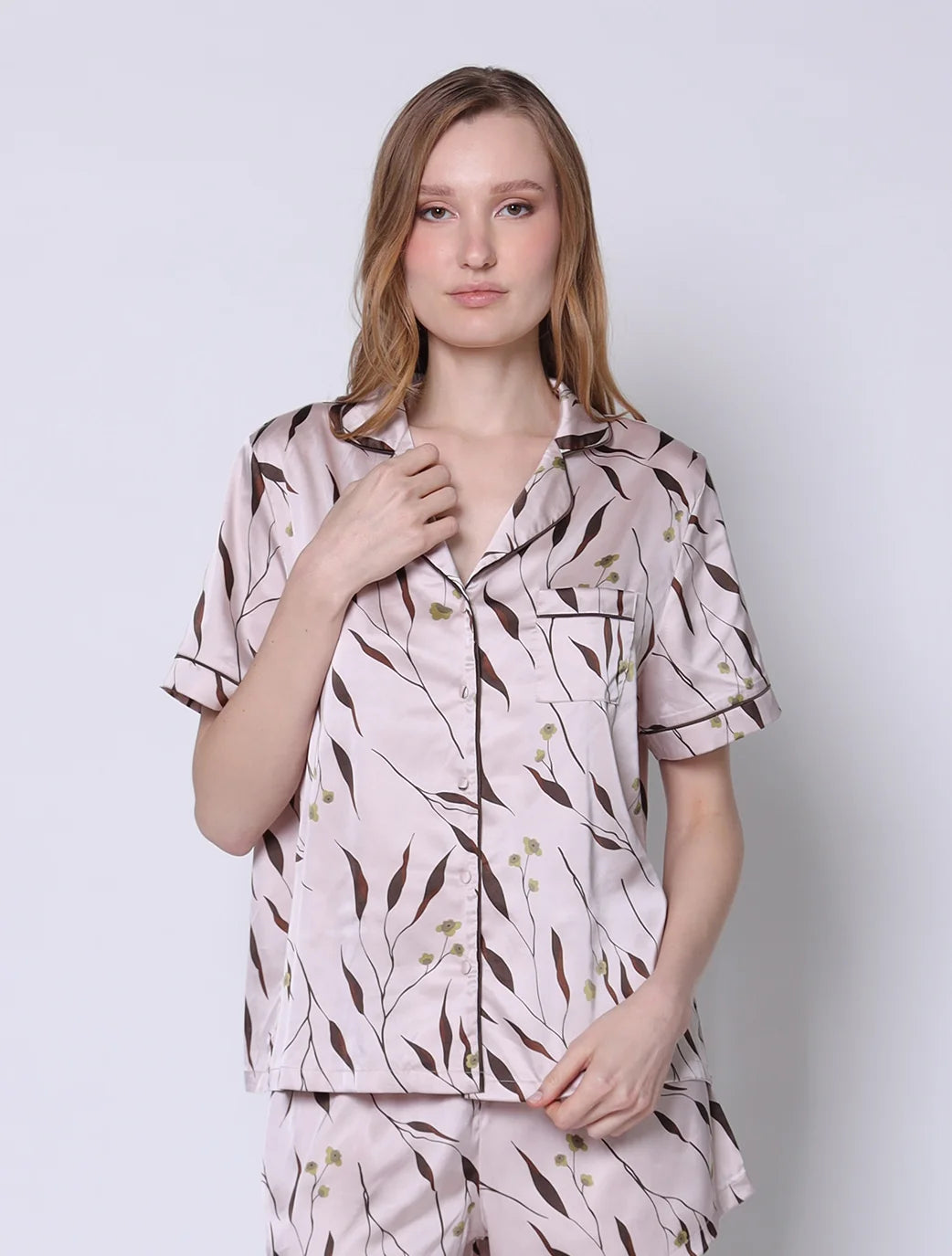 Fleved Pyjama Chemise – Marie France AU